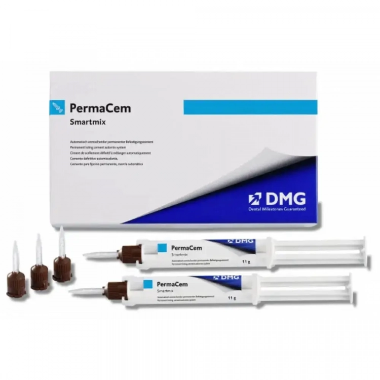 PermaCem Smartmix цемент для коронок и мостов, 2 шприца по 10 г купить ...
