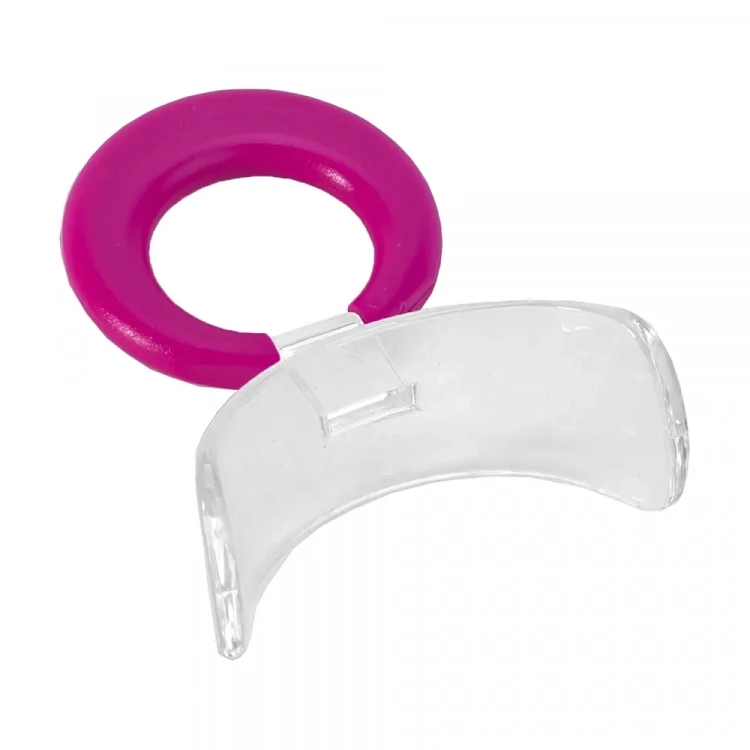 MUPPY стандартная, жесткая, прозрачная SMALL (с красным кольцом, от 3 ...